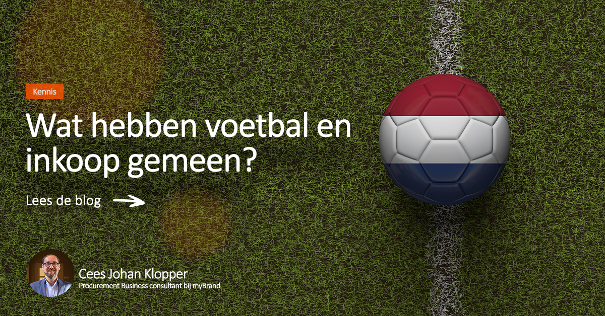 Wat hebben voetbal en inkoop gemeen? Een integrale aanpak werkt het ...