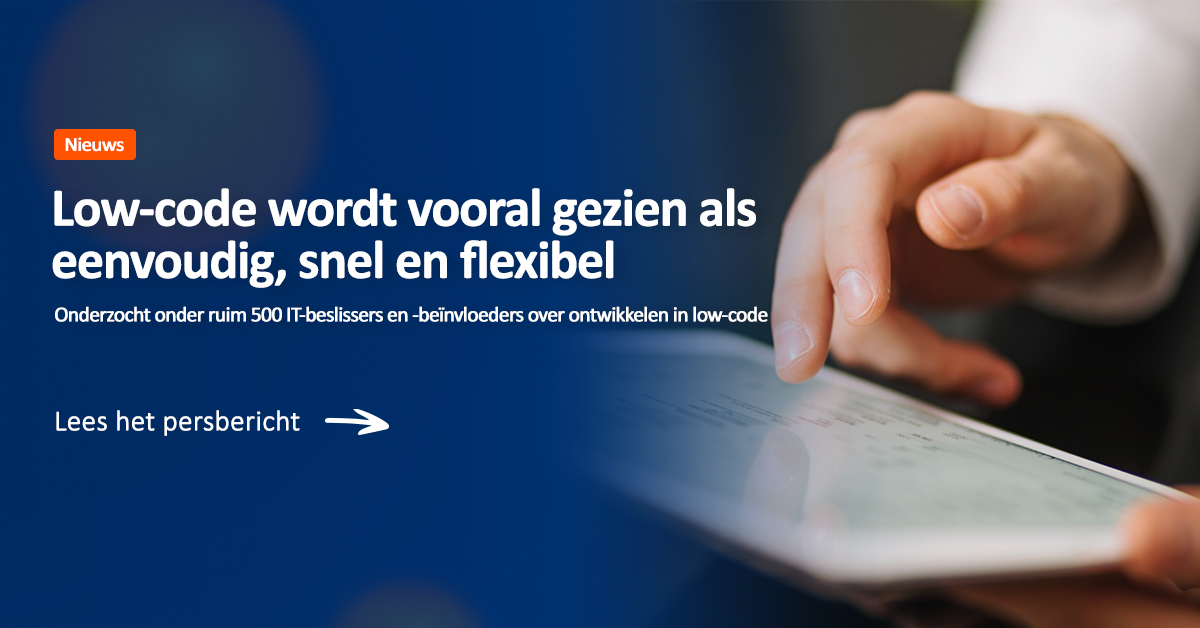 Een derde IT-beslissers vindt low-code softwareontwikkeling een hype - myBrand SAP & OutSystems ...