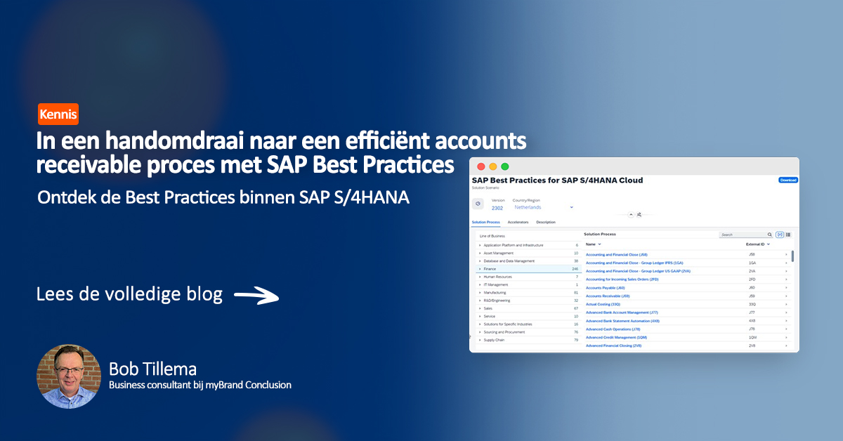 In een handomdraai naar een efficiënt accounts receivable proces met ...
